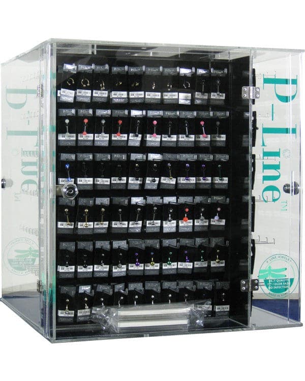 PL120 1 Story Body Jewelry display